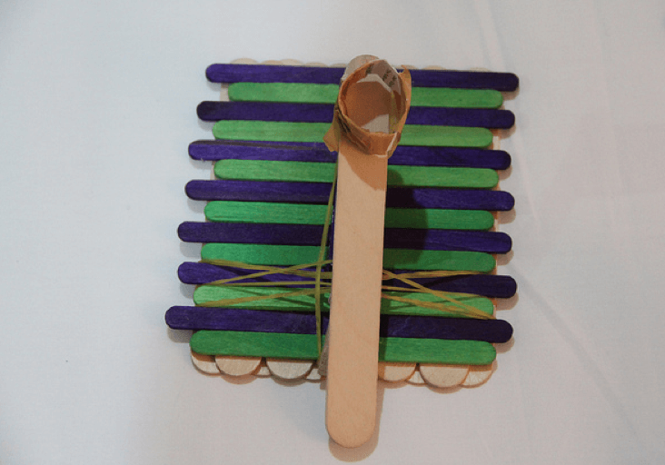 Launching M&Ms with quadratic equations and catapults